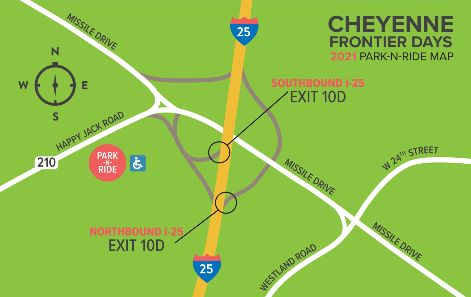 Directions & Parking - Cheyenne Frontier Days